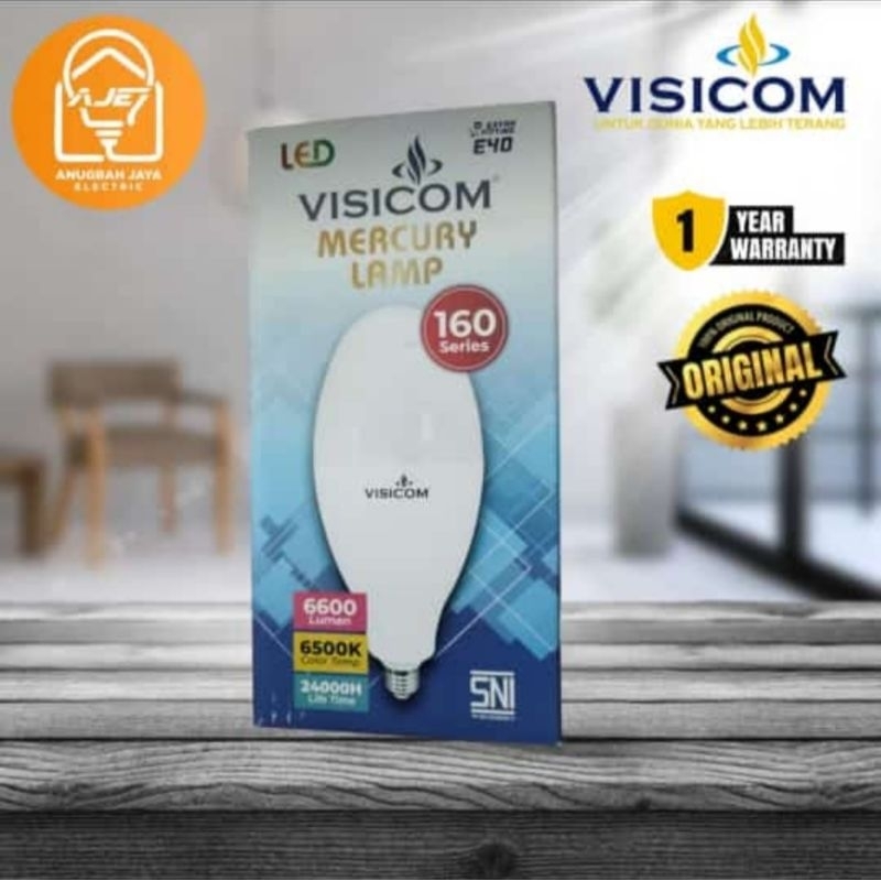 Jual Lampu Led Mercury 60 Watt VISICOM PJU Lampu Jalan Putih Original Garansi 1 Tahun | Shopee ...