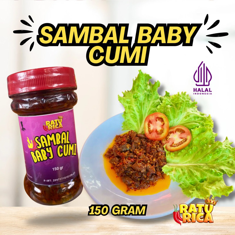 Jual CU - Ratu rica 150 gram bisa COD seluruh Indonesia [SAMBAL BABY ...