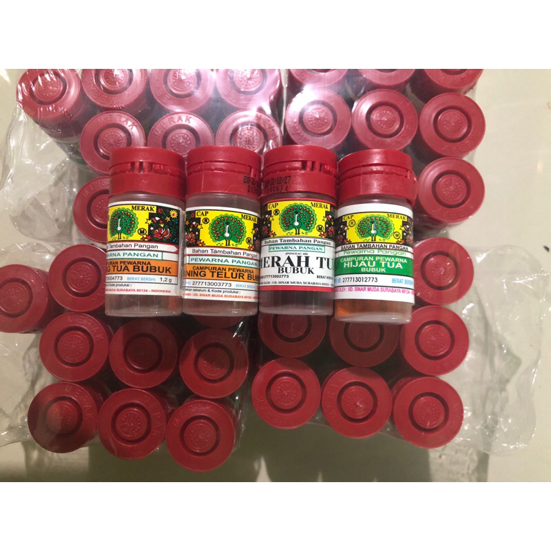 Jual Pewarna Pangan CAP MERAK 1,2g | Shopee Indonesia