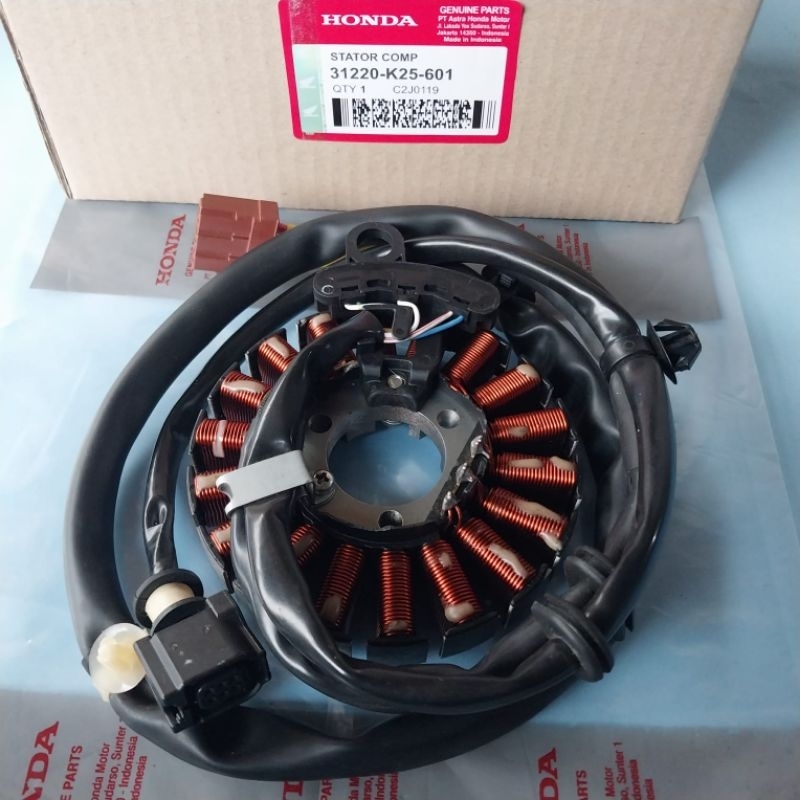 Jual Spull Stator Comp Honda BeAT Sporty eSP BeAT POP eSP 31220-K25-601 | Shopee Indonesia