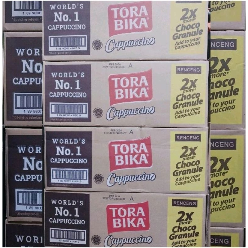 Jual TORABIKA CAPPUCCINO 25GR DUS ( 120 SACHET ) | Shopee Indonesia