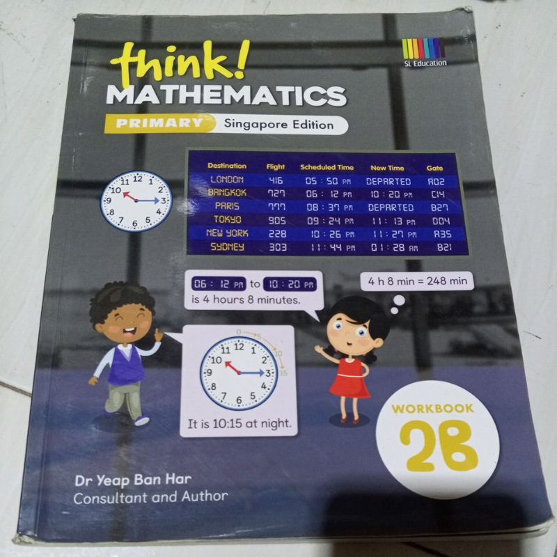 Jual think mathematics 2b workbook prymari Singapore edition . | Shopee ...