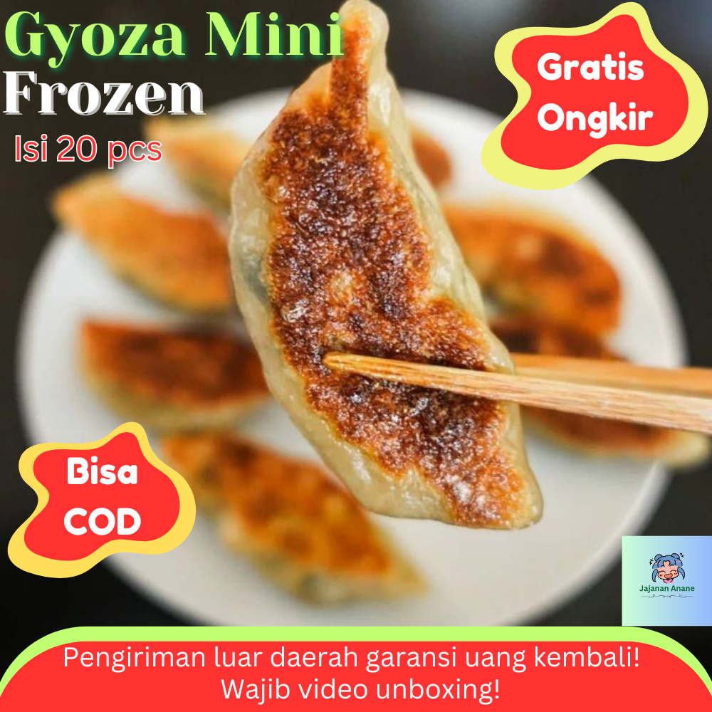Jual Gyoza Mini Frozen 20 pcs Isi Daging Ayam Kuotie Dumpling Pangsit ...