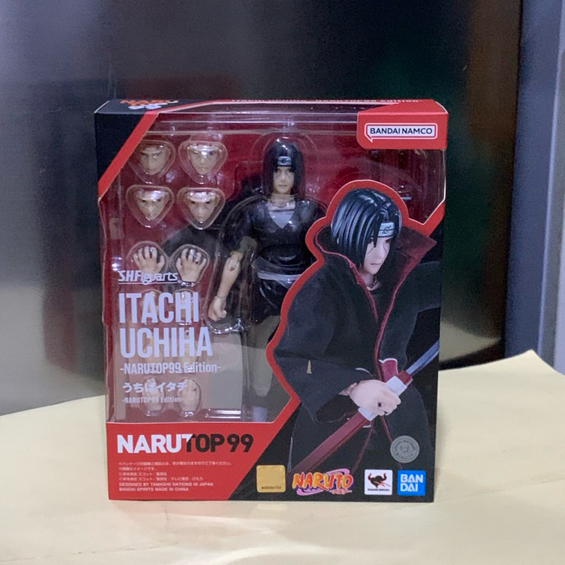Jual SHF Itachi Uchiha Narutop99 Edition Anime Naruto Action Figure ...
