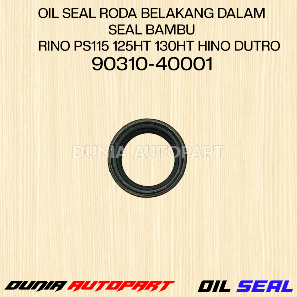 Jual SEAL RODA BELAKANG DALAM SEAL BAMBU RINO PS115 125HT 130HT HINO DUTRO 90310-40001 | Shopee ...