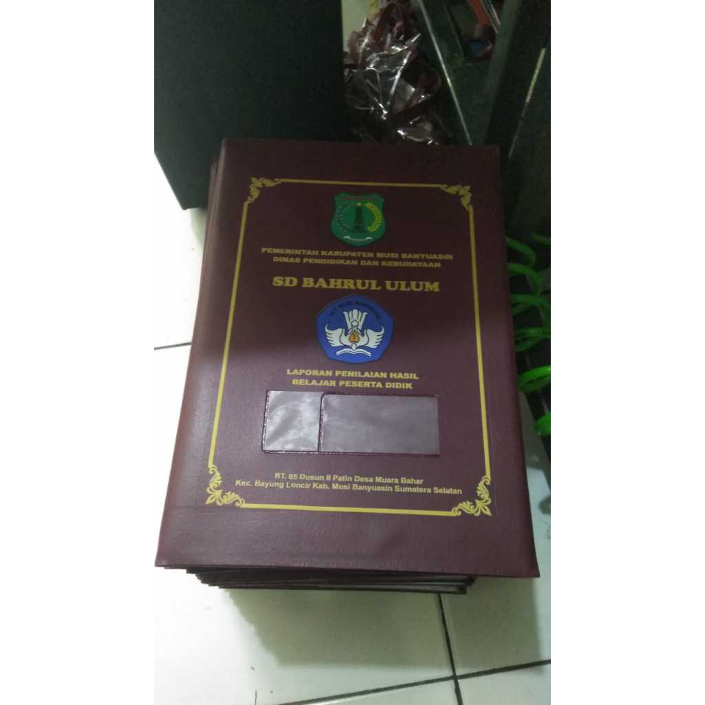 Jual Map Sampul Rapor custom satuan | Shopee Indonesia