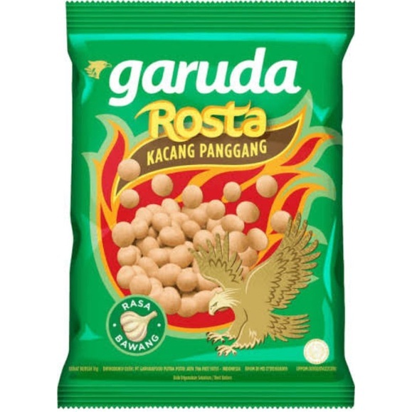 Jual GARUDA ROSTA KACANG PANGGANG RASA BAWANG ISI 20 PCS | Shopee Indonesia