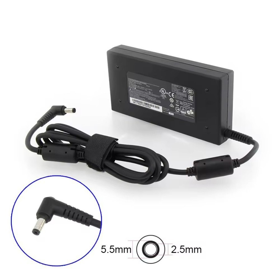 Jual Adaptor Chicony 20V 6A 120W 4.5x3.0mm Adapter Charger for MSI GF63 Thin 11UCX-1424US 12VE ...