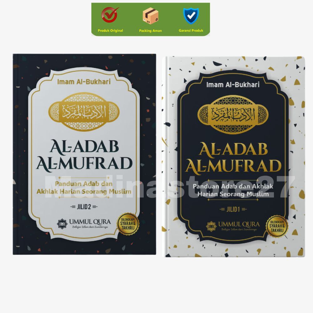 Jual Paket Buku Terjemah Al-Adab Al-Mufrad 2 Jilid | Kitab Adab ...