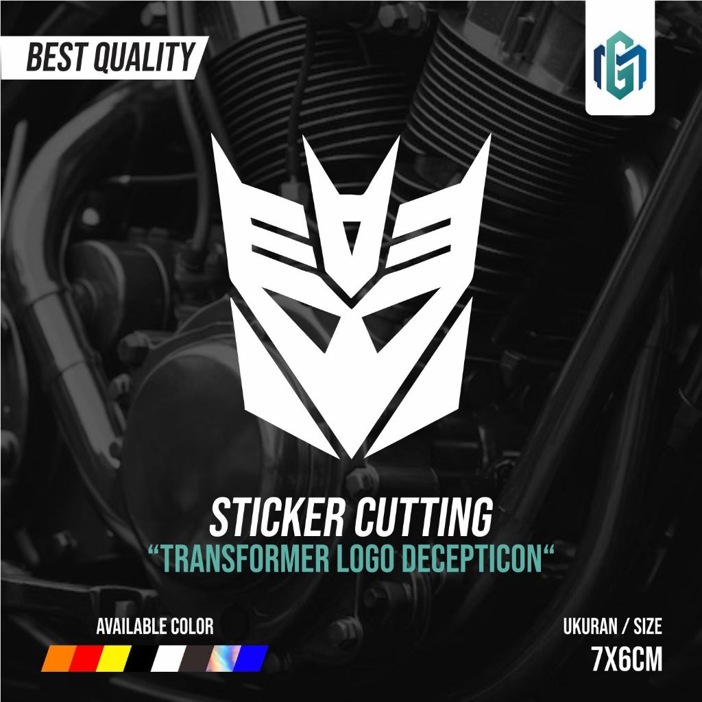 Jual STICKER STIKER CUTTING VIRAL TRANSFORMER DECEPTICON EMBLEM STICKER ...