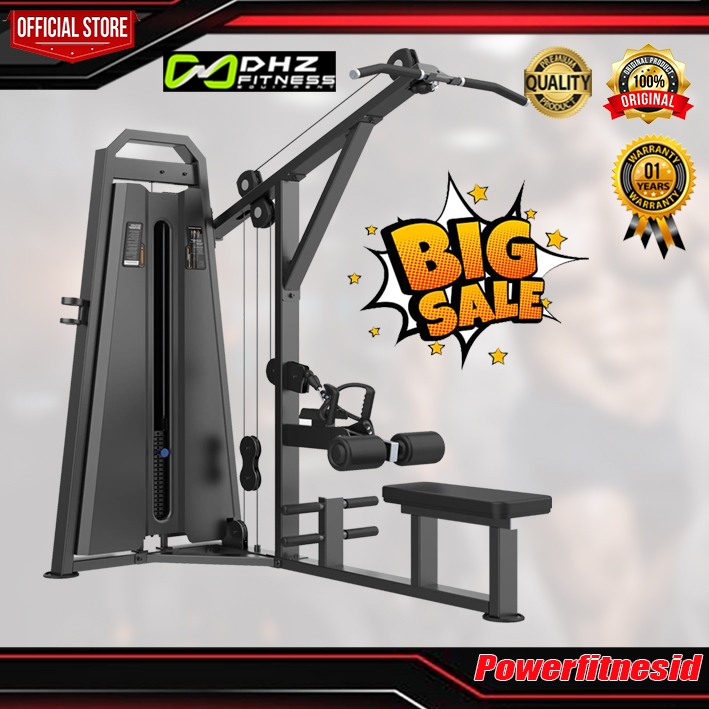Jual ALAT FITNESS DHZ LAT & PULLEY MACHINE | Shopee Indonesia