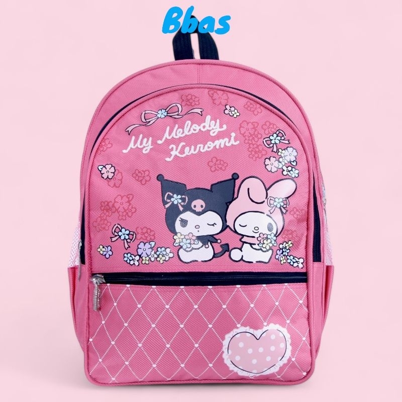 Jual Kuromi My Melody Tas Ransel Anak SD SMP Tas Ransel Sekolah Karakter Backpack L | Shopee ...