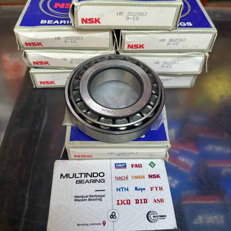 Jual Bearing Tappered 30208 J NSK MADE IN JAPAN | Shopee Indonesia