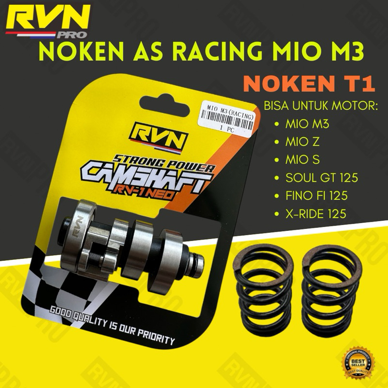 Jual PAKET NOKEN AS RVN RACING MIO M3 FINO 125 SOUL GT 125 XRIDE 125 ...