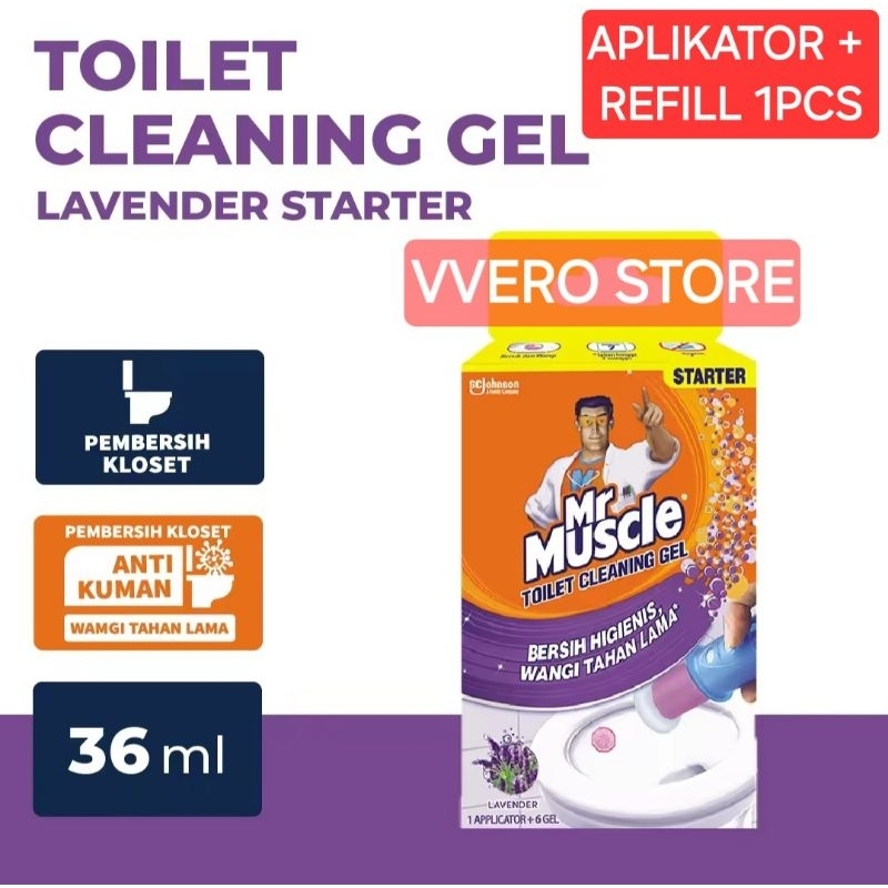Jual Mr Muscle Toilet Cleaning Gel Include Aplikator | Shopee Indonesia