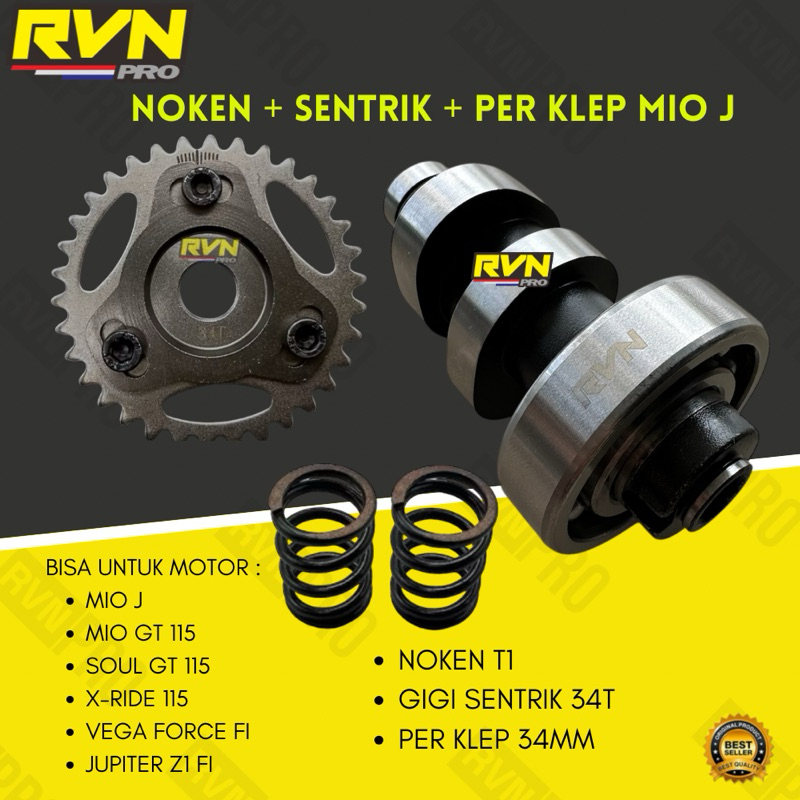 Jual PAKET NOKEN AS RVN RACING MIO J SOUL GT 115 FINO 115 XRIDE 115 ...