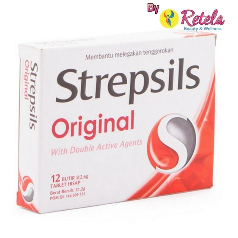 Jual STREPSILS ORIGINAL ISI 12 TABLET HISAP | Shopee Indonesia