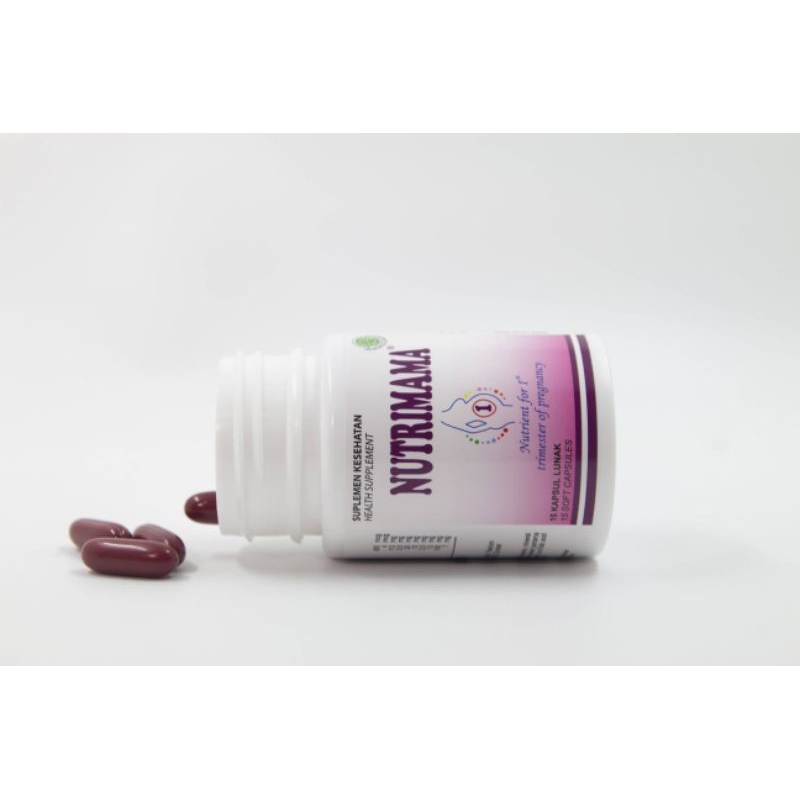 Jual Nutrimama 1 Kemasan Botol isi 15Kapsul/Suplemen untuk masa ...