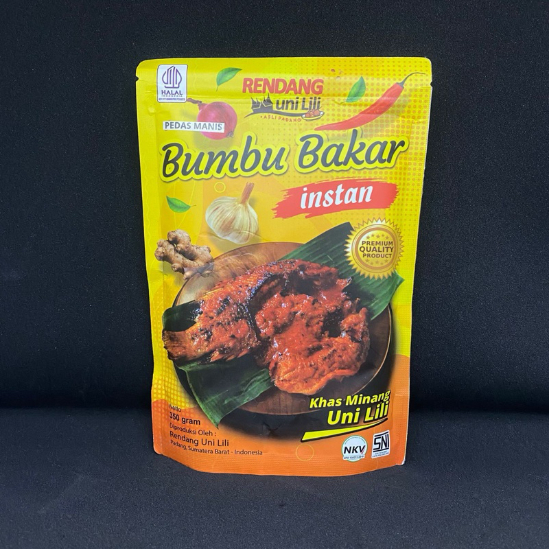 Jual BUMBU BAKAR INSTAN khas MINANG ( AYAM, IKAN, UDANG, CUMI, DLL ...