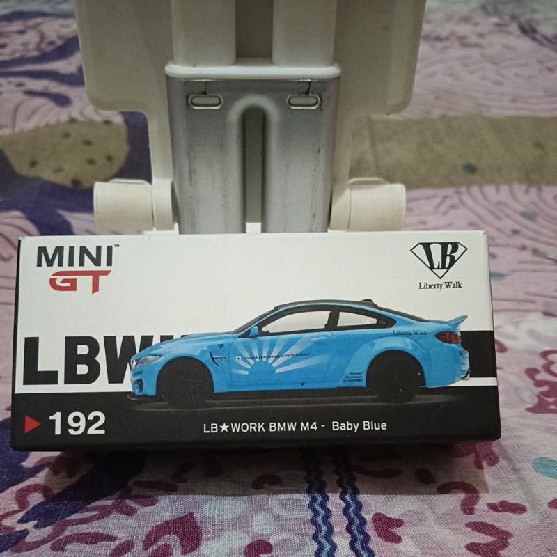 Jual MINI GT BMW M4 LBWK BABY BLUE (SOLD) | Shopee Indonesia