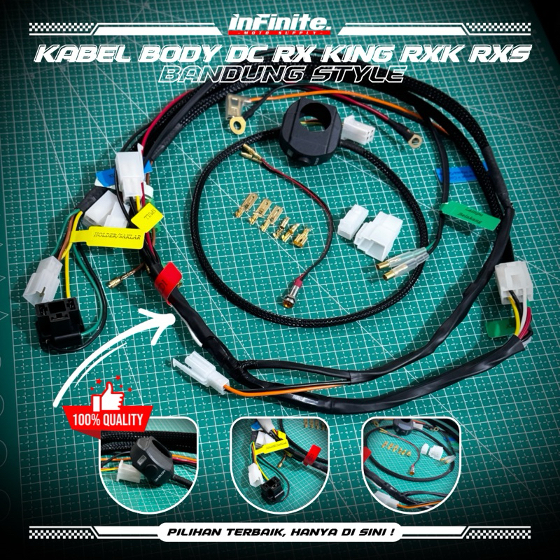 Jual KABEL BODY RX KING BANDUNG STYLE RXK RXS YT115 KELISTRIKAN DC ...