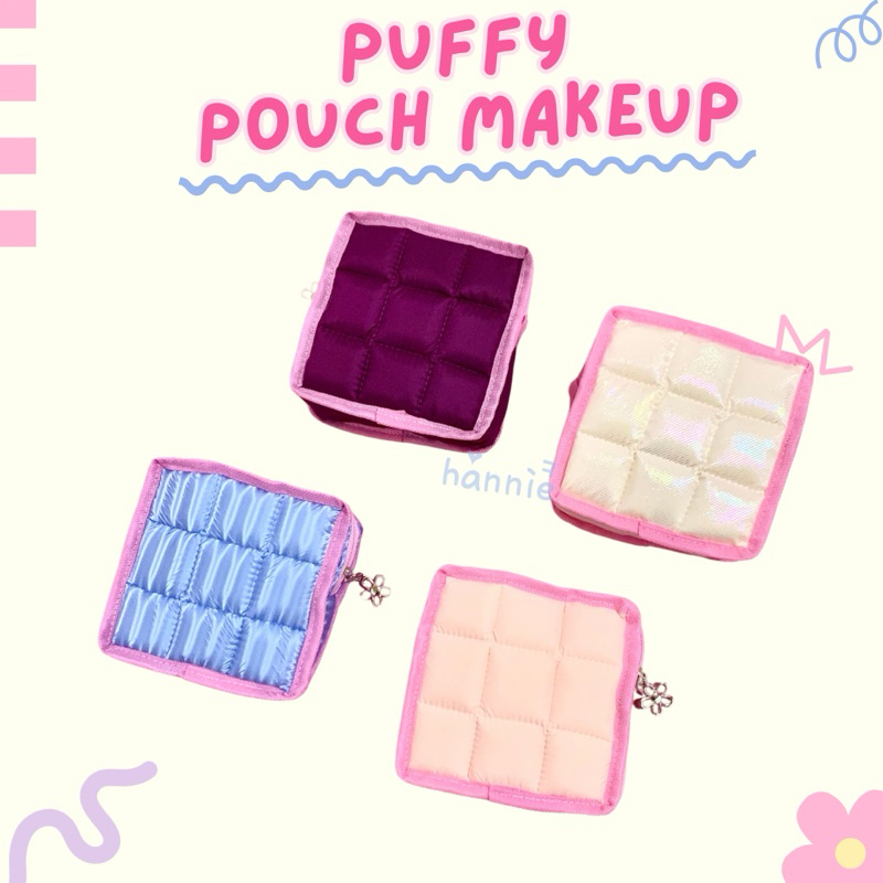 Jual HANNIE Pouch Make Up Lolipop | Puffy Pouch | Travel Pouch Hologram Murah Estetik | Shopee ...