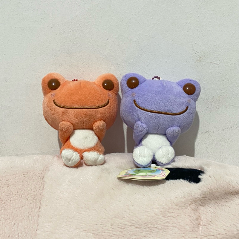 Jual Gantungan Kunci Boneka Plush Keychain Kodok Katak Pickles The Frog ...