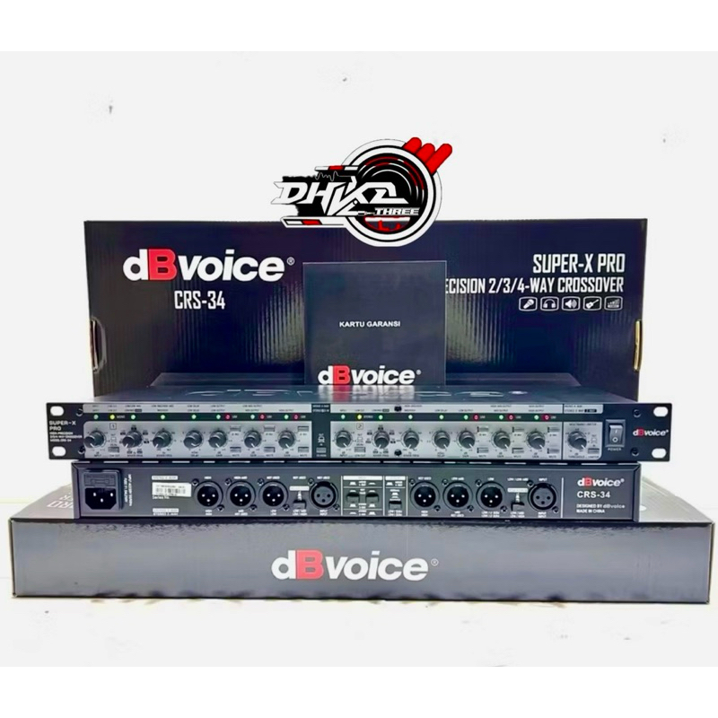 Jual CROSSOVER DBVOICE CRS 34 2/3/4Way Original/ Crossover Dbvoice 2/3 ...