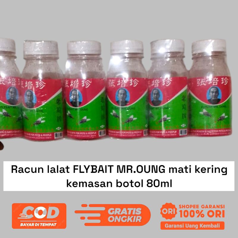 Jual Racun lalat mati kering kemasan botol 80 ml | Shopee Indonesia