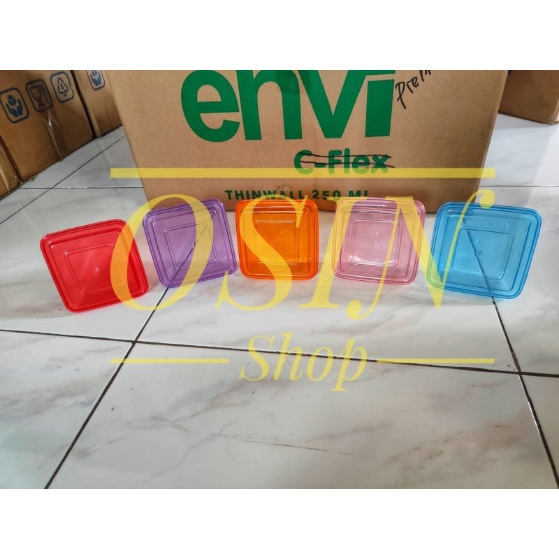 Jual Thinwall Envi 250ml BARU Murah isi 25pcs | Shopee Indonesia