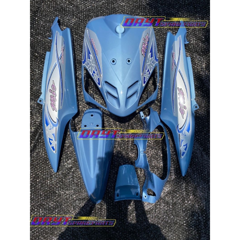 Jual BODY HALUS FULL SET MIO SPORTY BIRU TELOR ASIN LIST BUNGA, COVER ...
