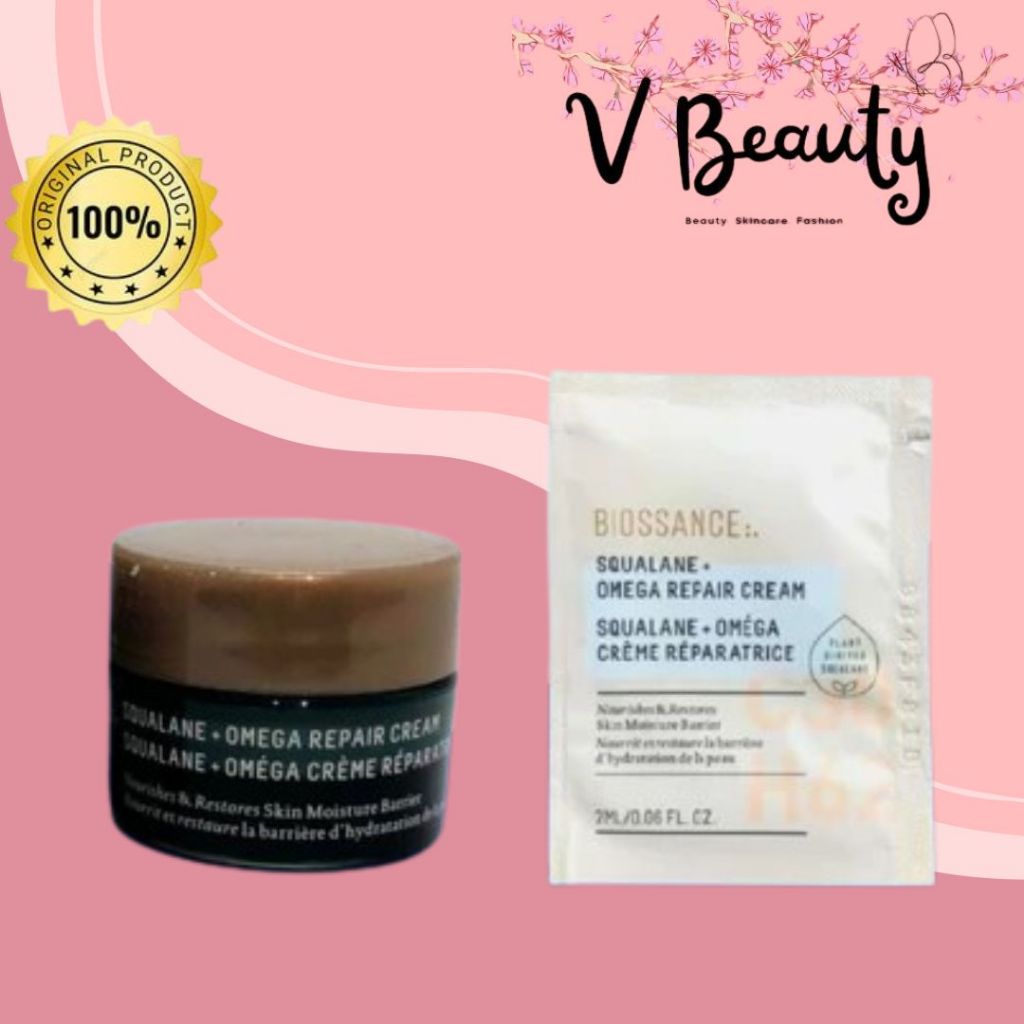 Jual V BEAUTY - SQUALANE + OMEGA REPAIR CREAM | Shopee Indonesia