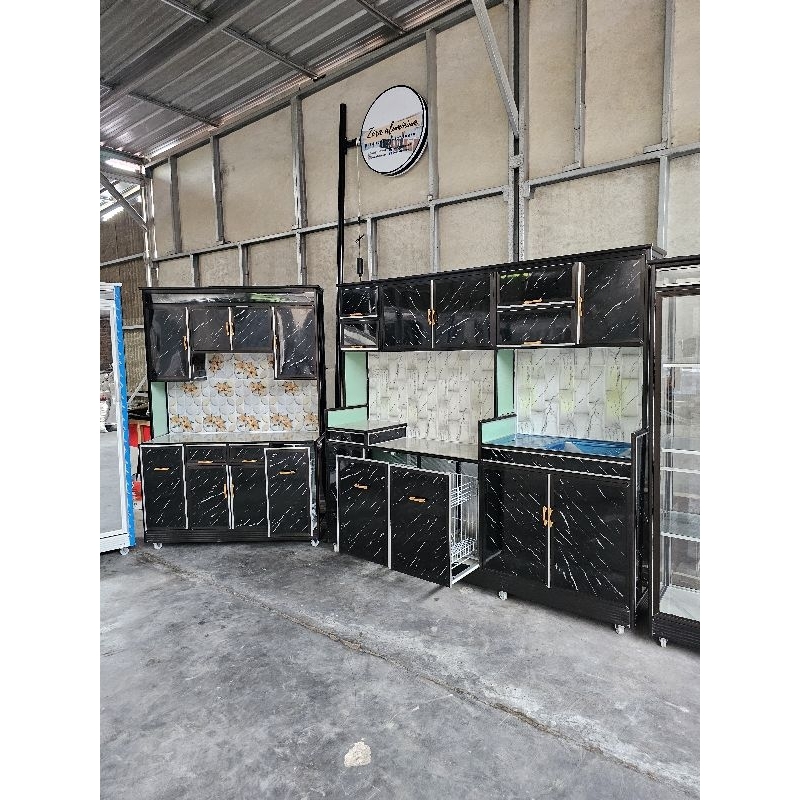 Jual CUSTOM MEJA RAK PIRING BAHAN ACP | Shopee Indonesia