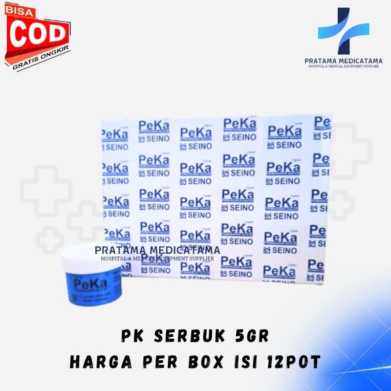 Jual Peka Serbuk Seino 5gr PK Permanganas Kalicus PEKA Box isi 12 ...