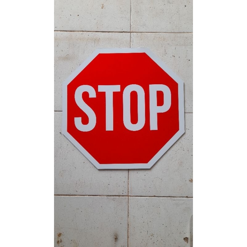 Jual Rambu - Rambu Lalu Lintas | Signage ACP | Diameter 60 cm | Shopee ...