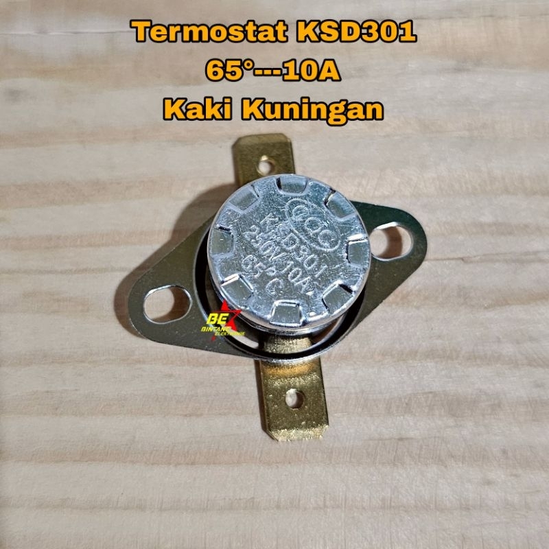 Jual Thermostat 65 Derajat Termodis 65° Termostat Rice cooker Majic com Thermodisc 65 ° 10A ...