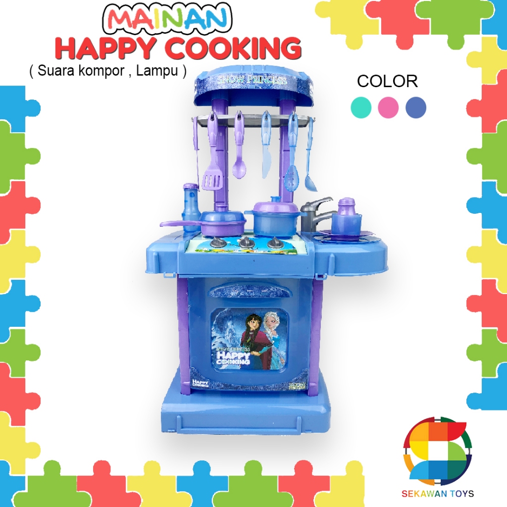 Jual 1 KG SAJA + COD⭐FREE PACKING DOS⭐ Mainan Happy Cooking / Mainan ...
