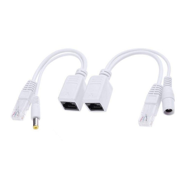 Jual Kabel Injector LAN POE Splitter IP Camera CCTV / Splitter Kit RJ45 ...