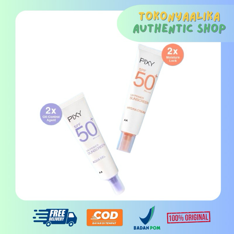 Jual PIXY UV Primer Sunscreen Aqua Gel SPF50+ PA+++ / PIXY UV Primer ...