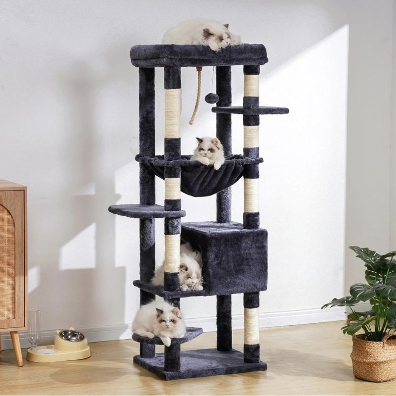 Jual Pohon Kucing Heybly untuk Kucing Besar Berat 10 kg up, Menara ...