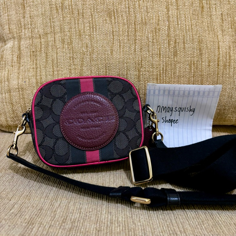 Jual authentic coach mini dempsey camera bag | Shopee Indonesia