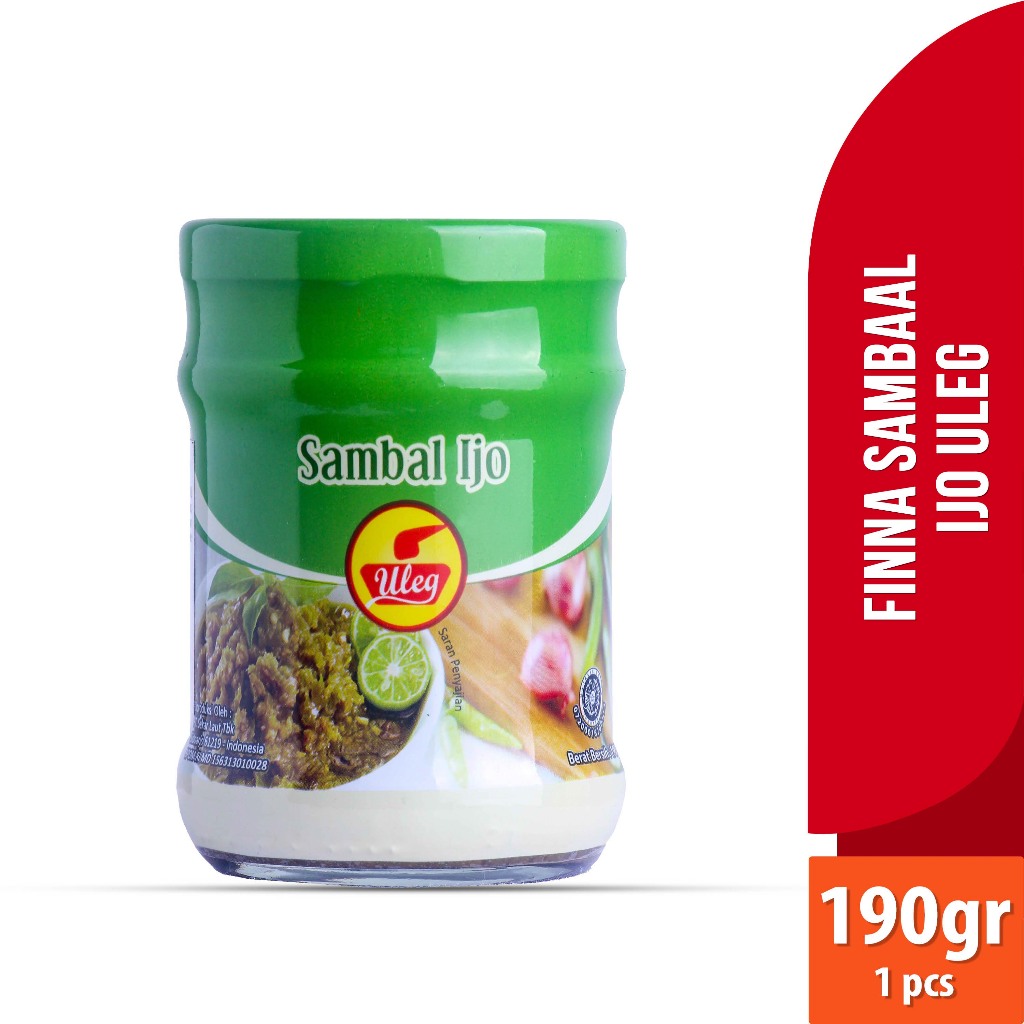 Jual Finna Sambal Uleg Ijo (Jar) | Shopee Indonesia