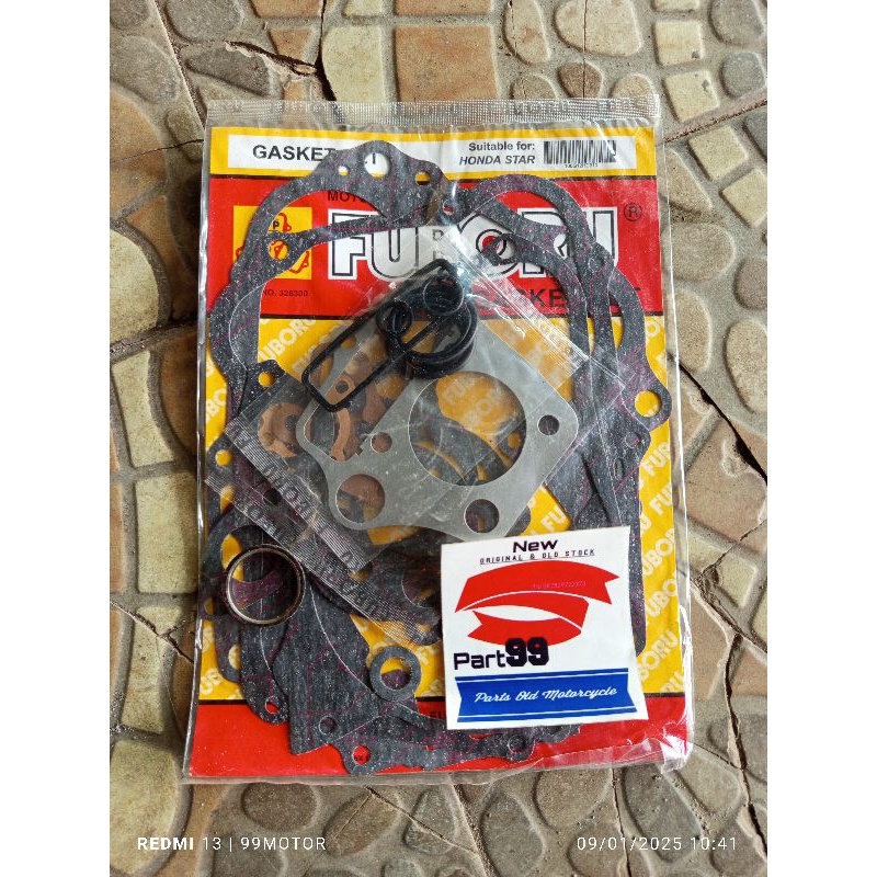Jual paking perpak gasket fullset honda astrea star c70 c700 c800 c 70 800 700 fuboru | Shopee ...