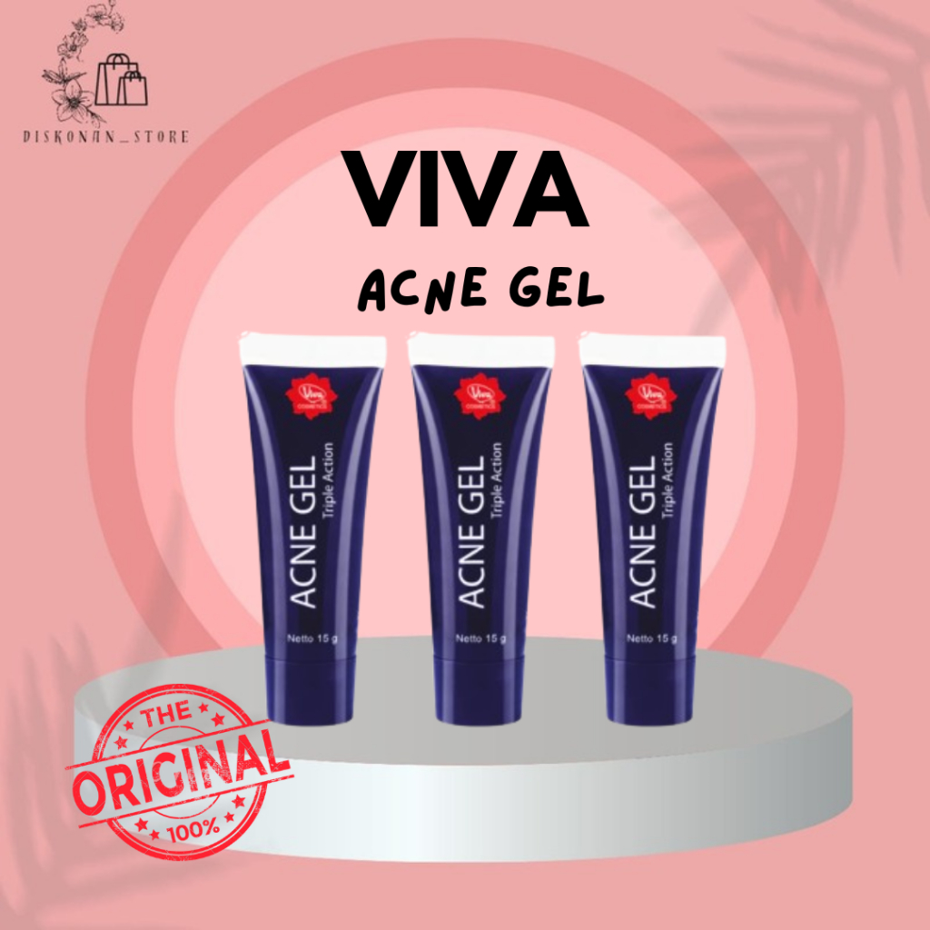 Jual VIVA ACNE GEL TRIPLE ACTION | Shopee Indonesia