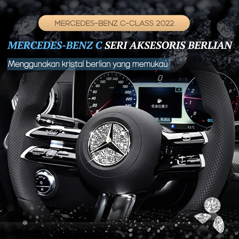 Jual Stiker berlian khusus Mercedes-Benz C-Class 2022 dekorasi interior ...