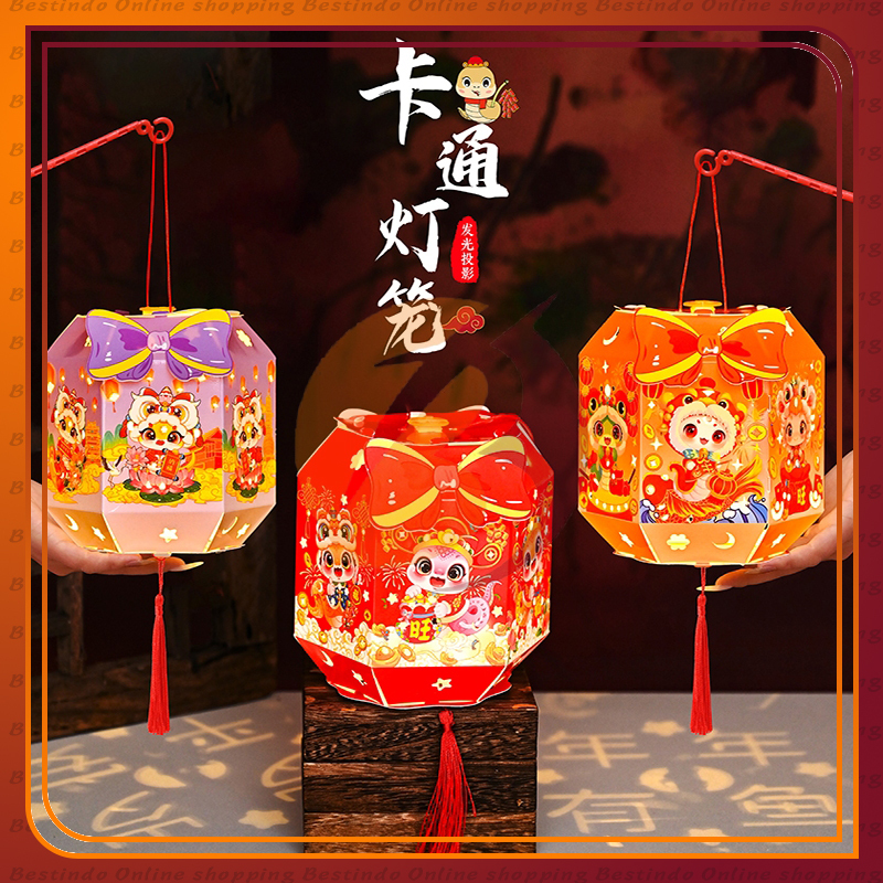 Jual DIY prakarya lentera Lampion Imlek | Lampion Chinese New Year ...