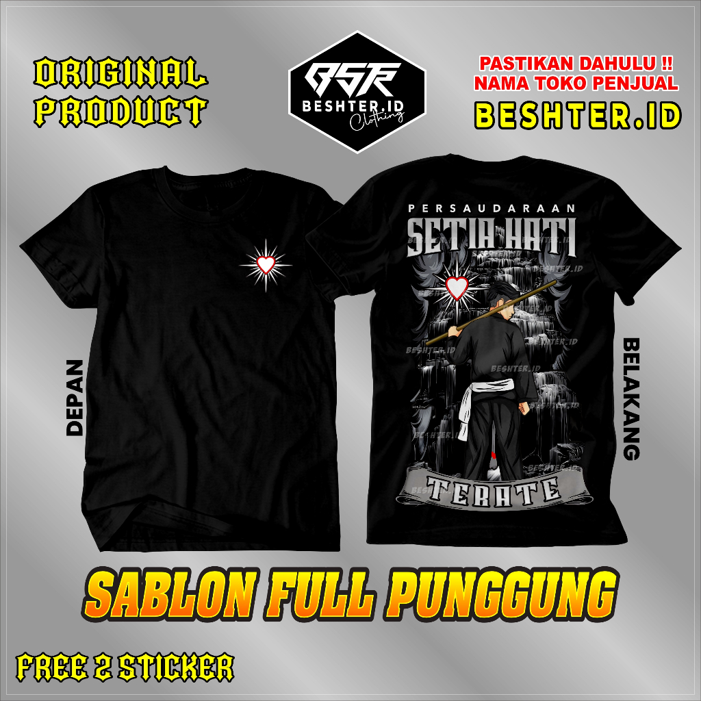 Jual Kaos PSHT Hati Bersinar Full Punggung - Kaos SH Terate Terbaru ... Jual Kaos PSHT Hati Bersinar Full Punggung - Kaos SH Terate Terbaru ...