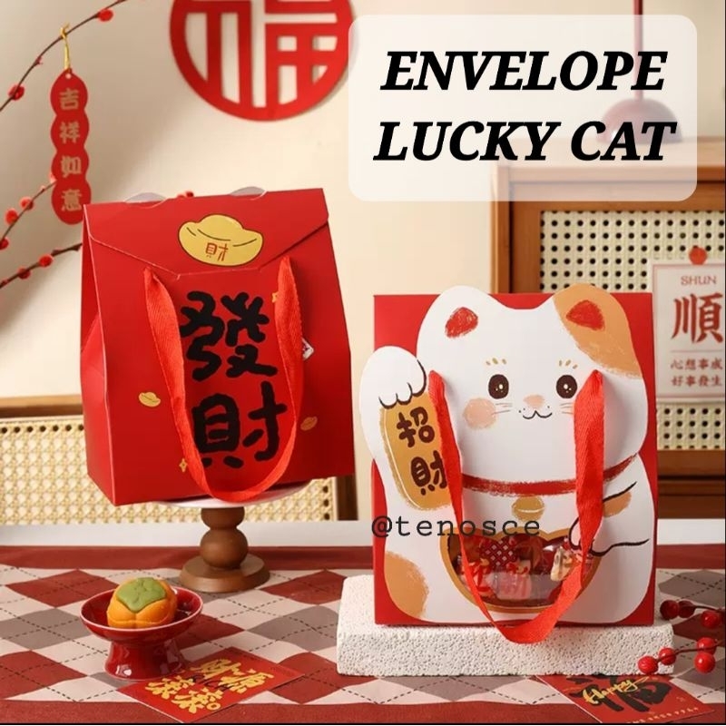 Jual 6pcs Kotak Tas Box Envelope Model Amplop miat 2 toples tabung ...