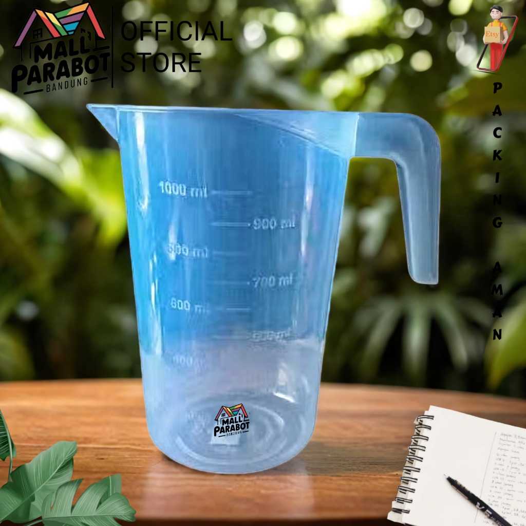 Jual GELAS UKUR 1 LITER / GELAS TAKAR 1000ML BESAR | Shopee Indonesia