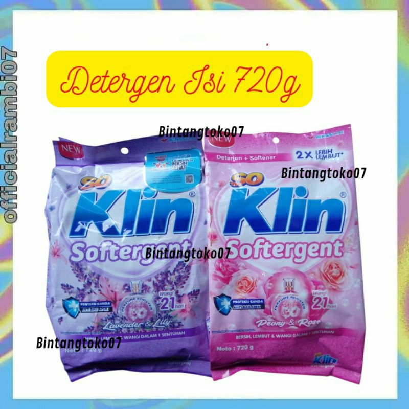 Jual Soklin Softergen Bubuk 720g | Shopee Indonesia